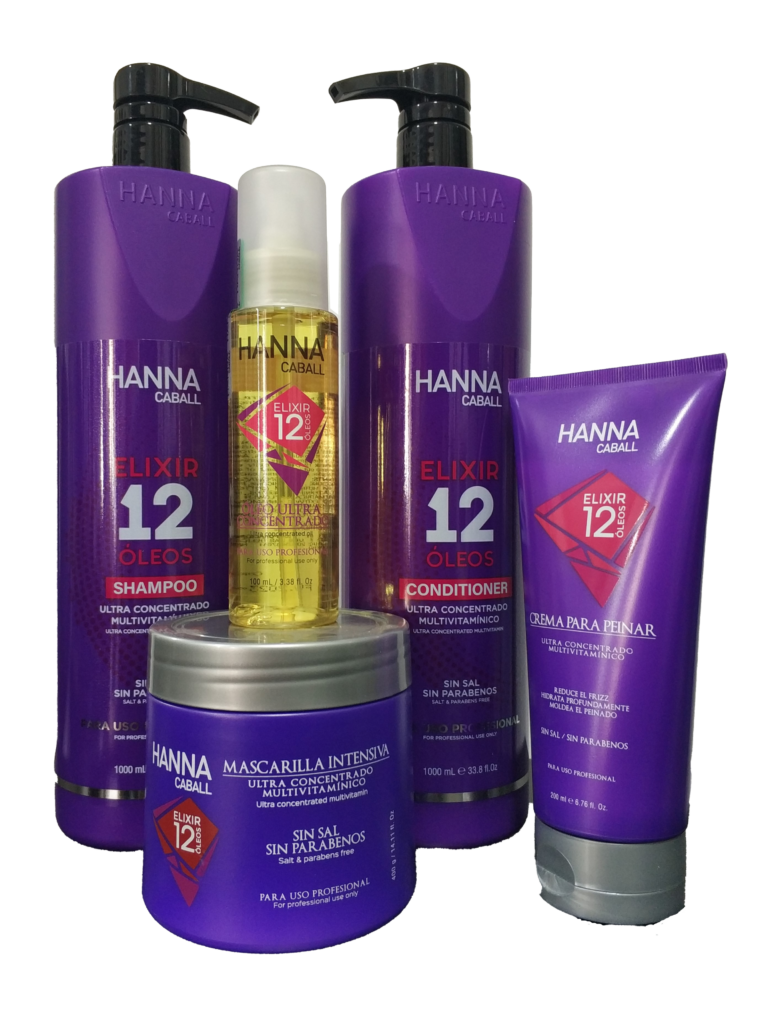 Kit 5 – Hanna Caball – Elixir 12 Óleos (1 Litro) - Brahe Color