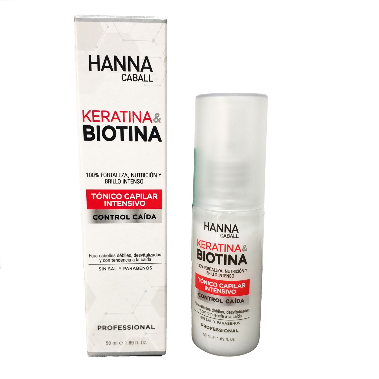 Tónico Capilar Intensivo – Hanna Caball – Keratina & Biotina - Brahe Color